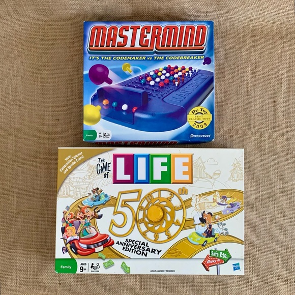 Hasbro | Toys | Hasbro The Game Of Life Anniversary Edition Pressman ...